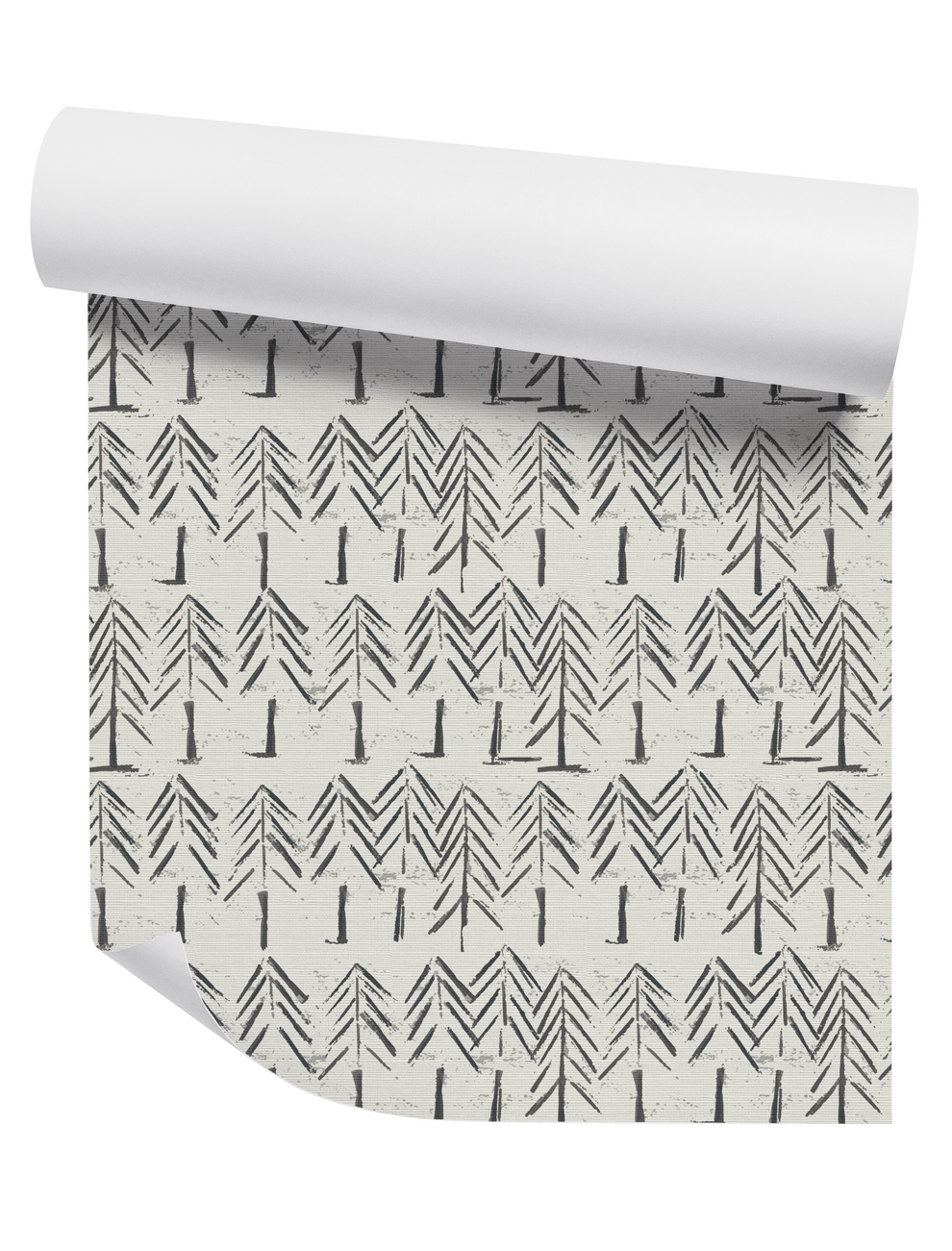 Tree Stripe Black and White Wallpaper – Willow + Wild Design